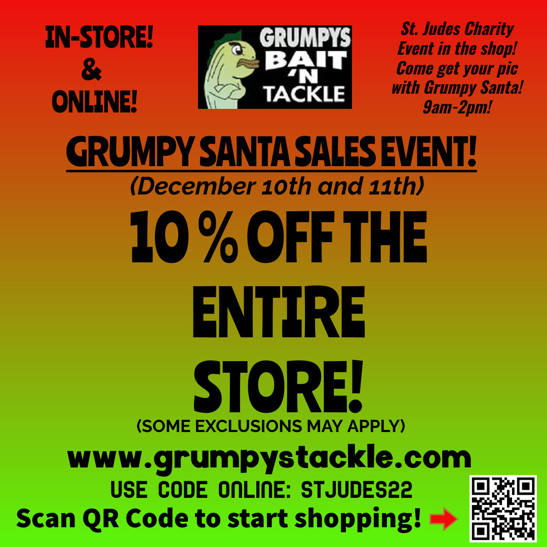 Grumpy Santa This Weekend – Grumpys Tackle