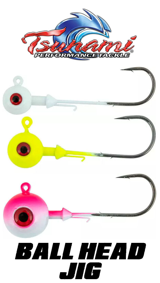Tsunami Ball Head Jig – Grumpys Tackle