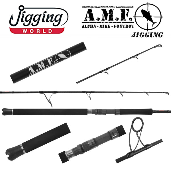 Jigging World A.M.F. Jigging Spinning Rods – Grumpys Tackle