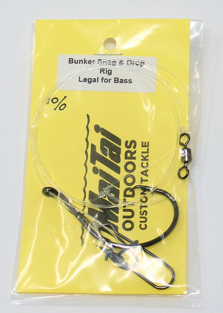 MaiTai Legal Striped Bass Snag & Drop Rig – Grumpys Tackle