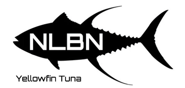 No Live Bait Needed (NLBN) Yellowfin Tuna Decal – Grumpys Tackle
