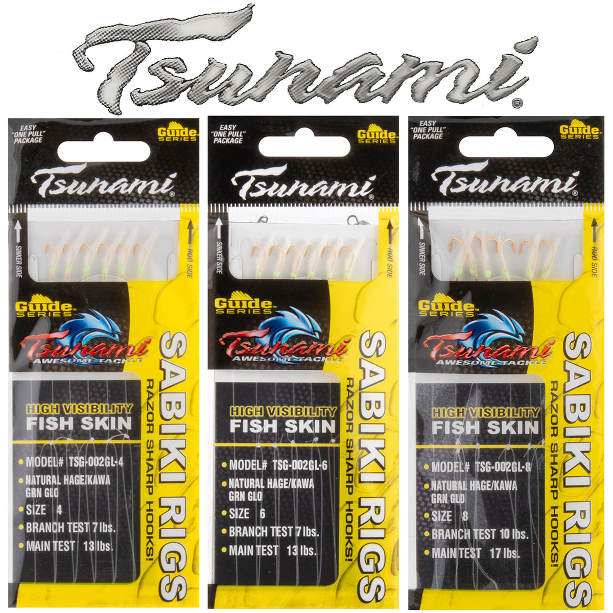 Tsunami Guide Series Sabiki Rigs – Grumpys Tackle