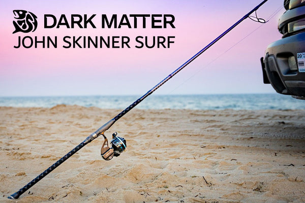 Dark Matter John Skinner Surf Spinning Rod – Grumpys Tackle
