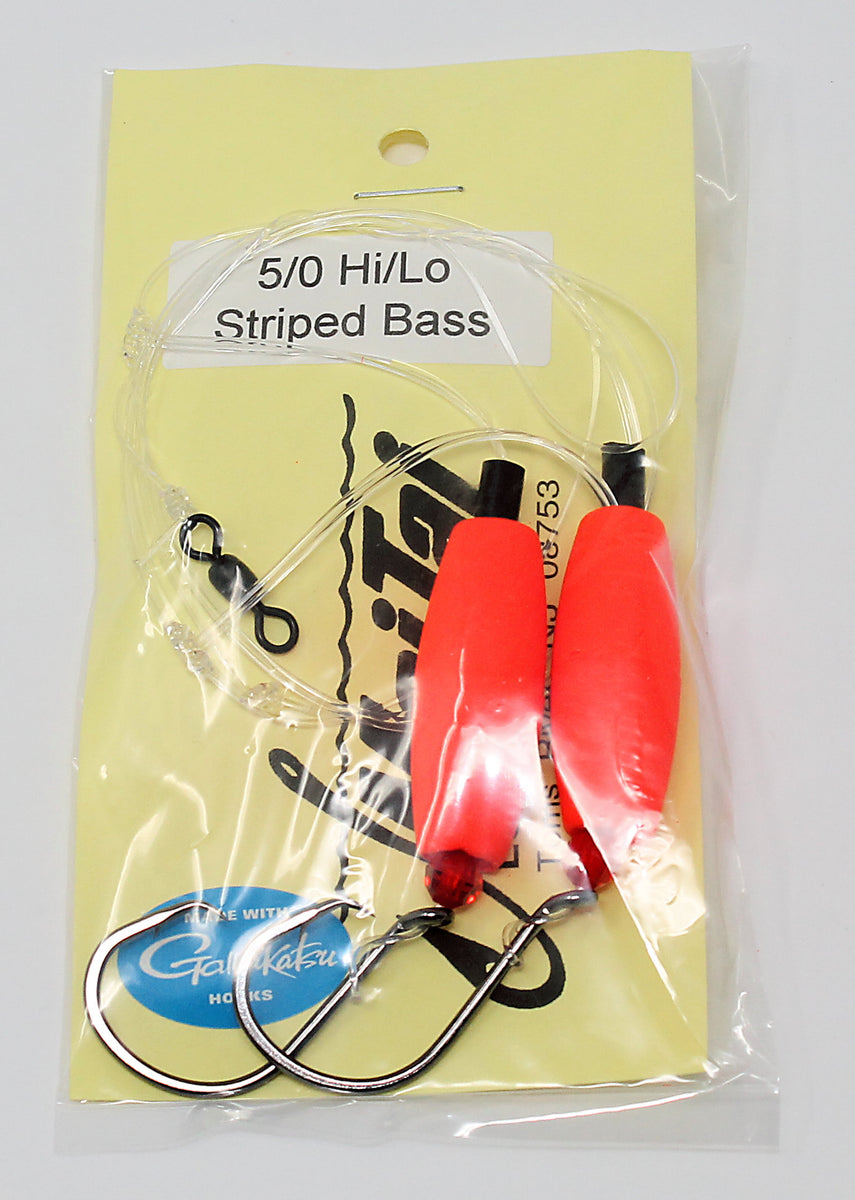 MaiTai Striped Bass Hi/Lo Rig With Floats – Grumpys Tackle