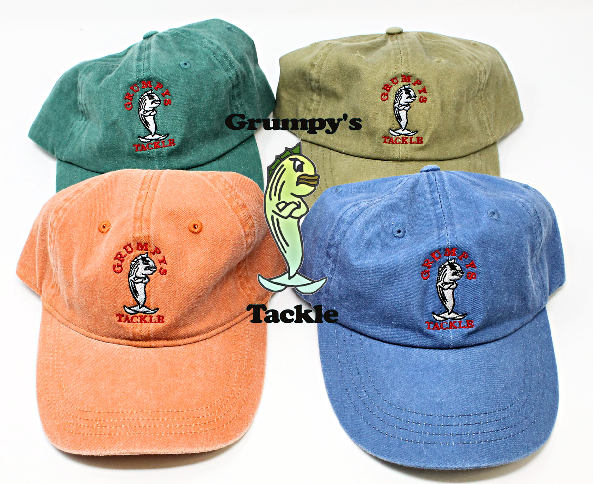 Grumpys Vintage Logo Hat – Grumpys Tackle
